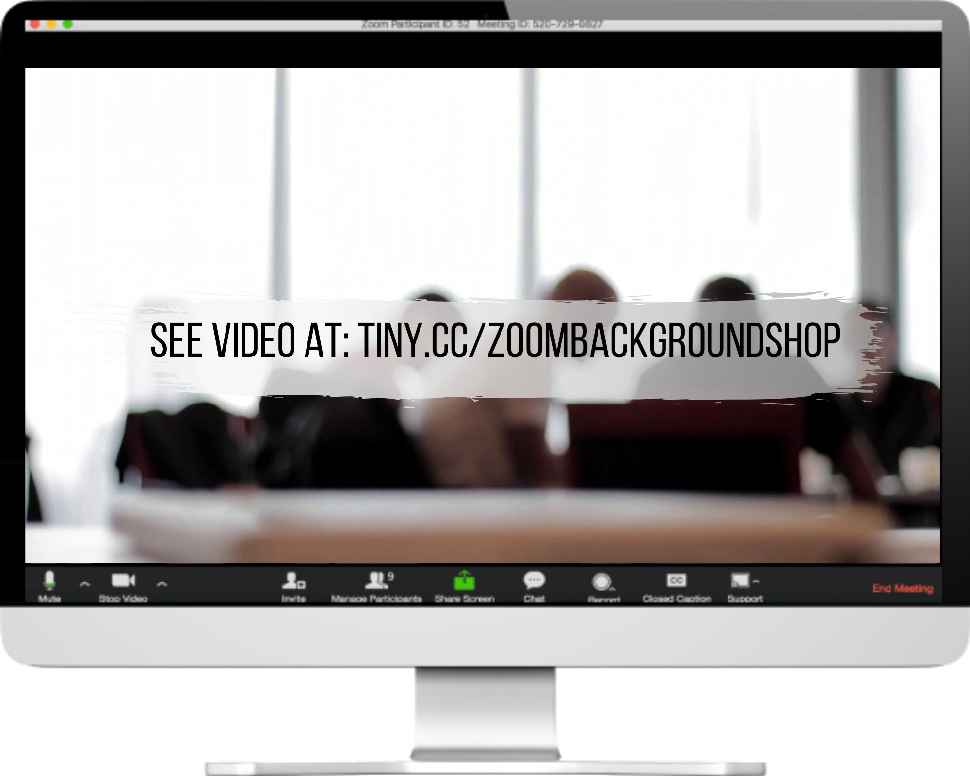 Zoom Office Video Background I – High-quality Virtual Background for ...