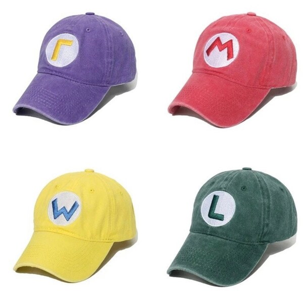 Super Mario Baseball Hat - Etsy
