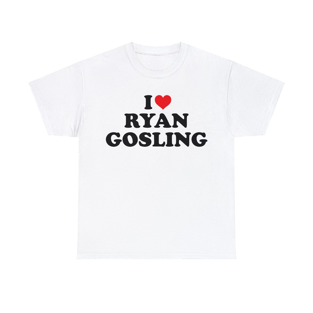 I Love Ryan Gosling Shirt I Heart Ryan Tee Babydoll - Etsy