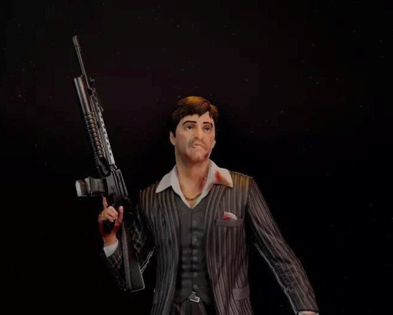 Scarface 3d Stl Model - Etsy