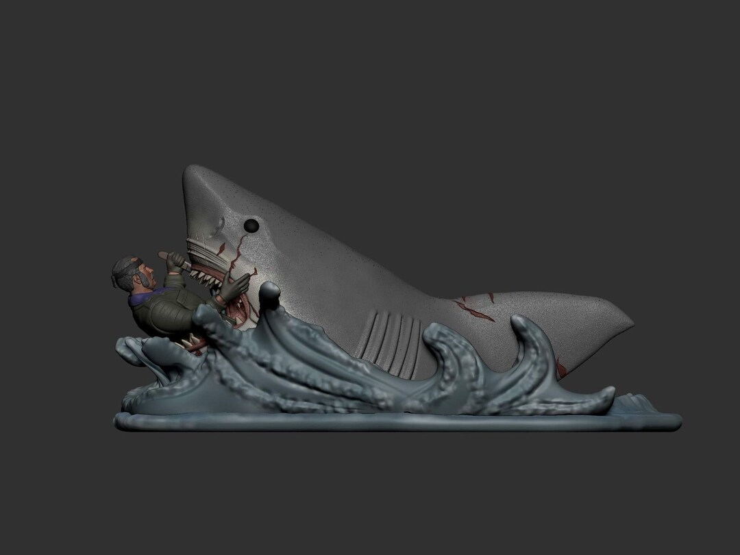 JAWS STL 3d Model - Etsy