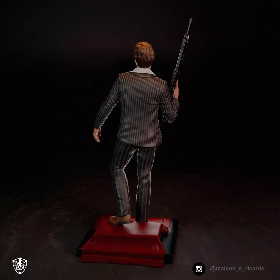 Scarface 3d Stl Model - Etsy