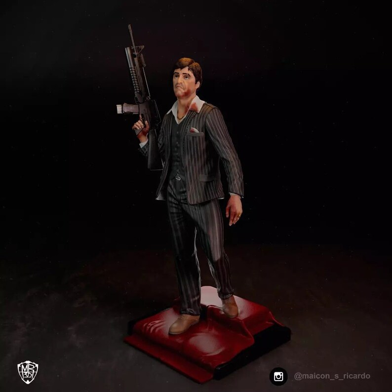 Scarface 3d Stl Model - Etsy