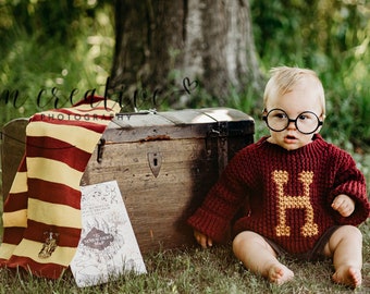 Baby Weasley Sweater Pattern - Etsy