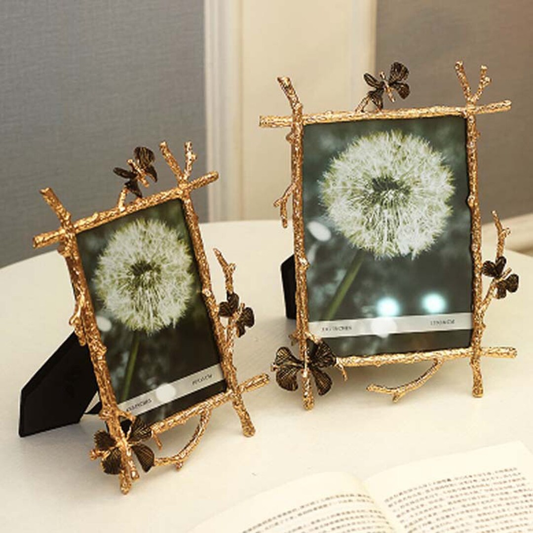 Branch Butterfly Retro Frames,frames,frame Gift , Metal Photo Frames ...