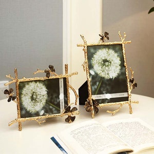 Branch Butterfly Retro Frames,frames,frame Gift , Metal Photo Frames ...