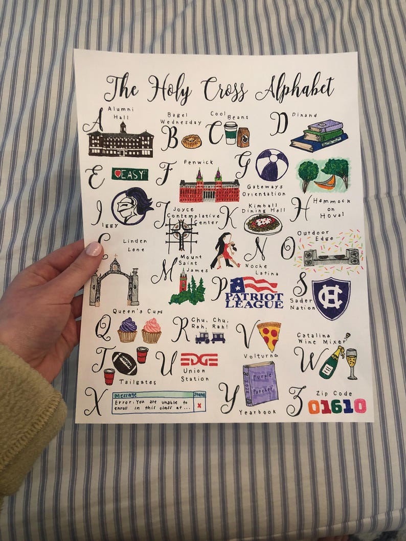 Holy Cross Alphabet - Etsy