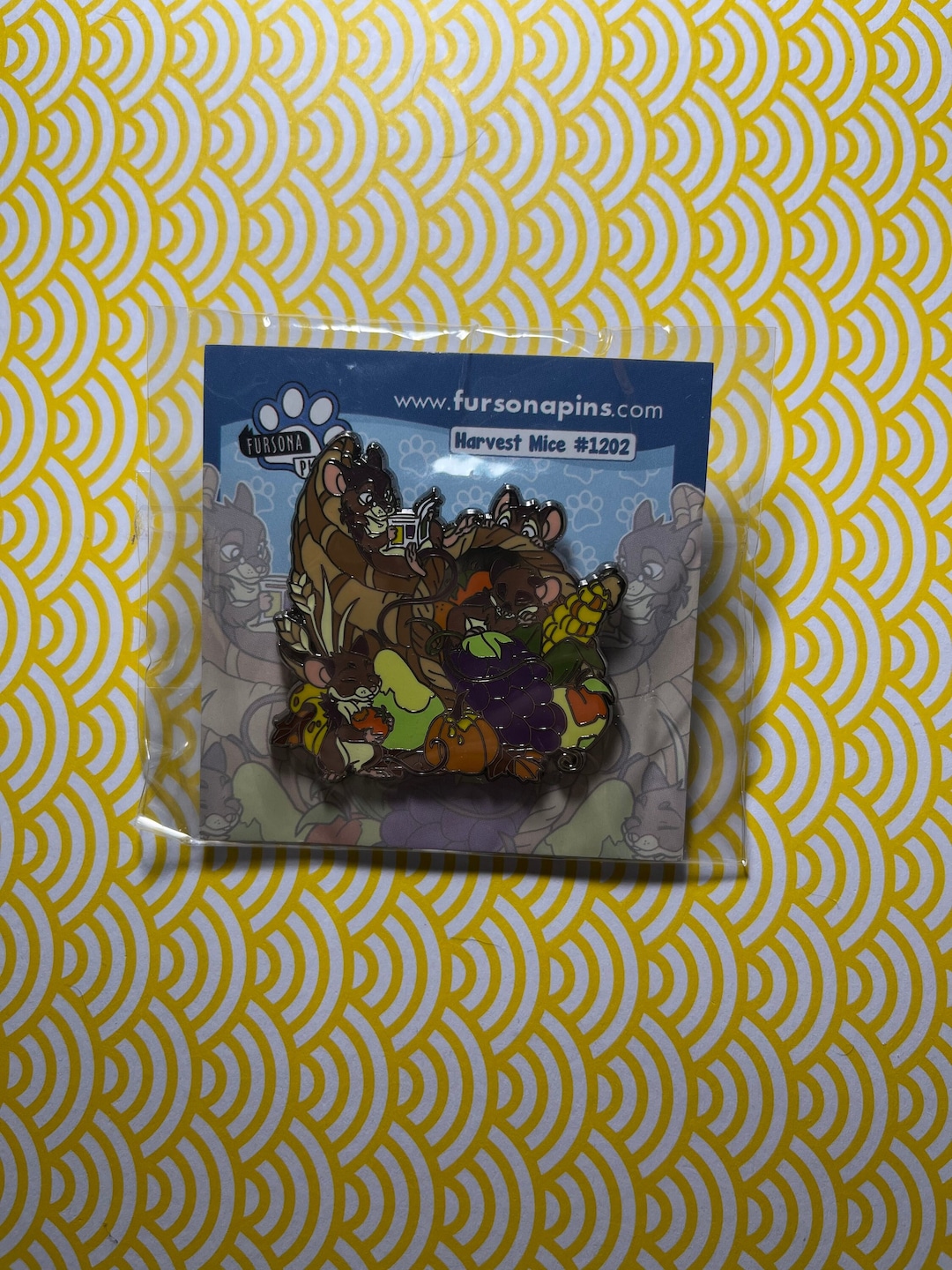 Harvest Mice #1202 Fursona Pin - Etsy