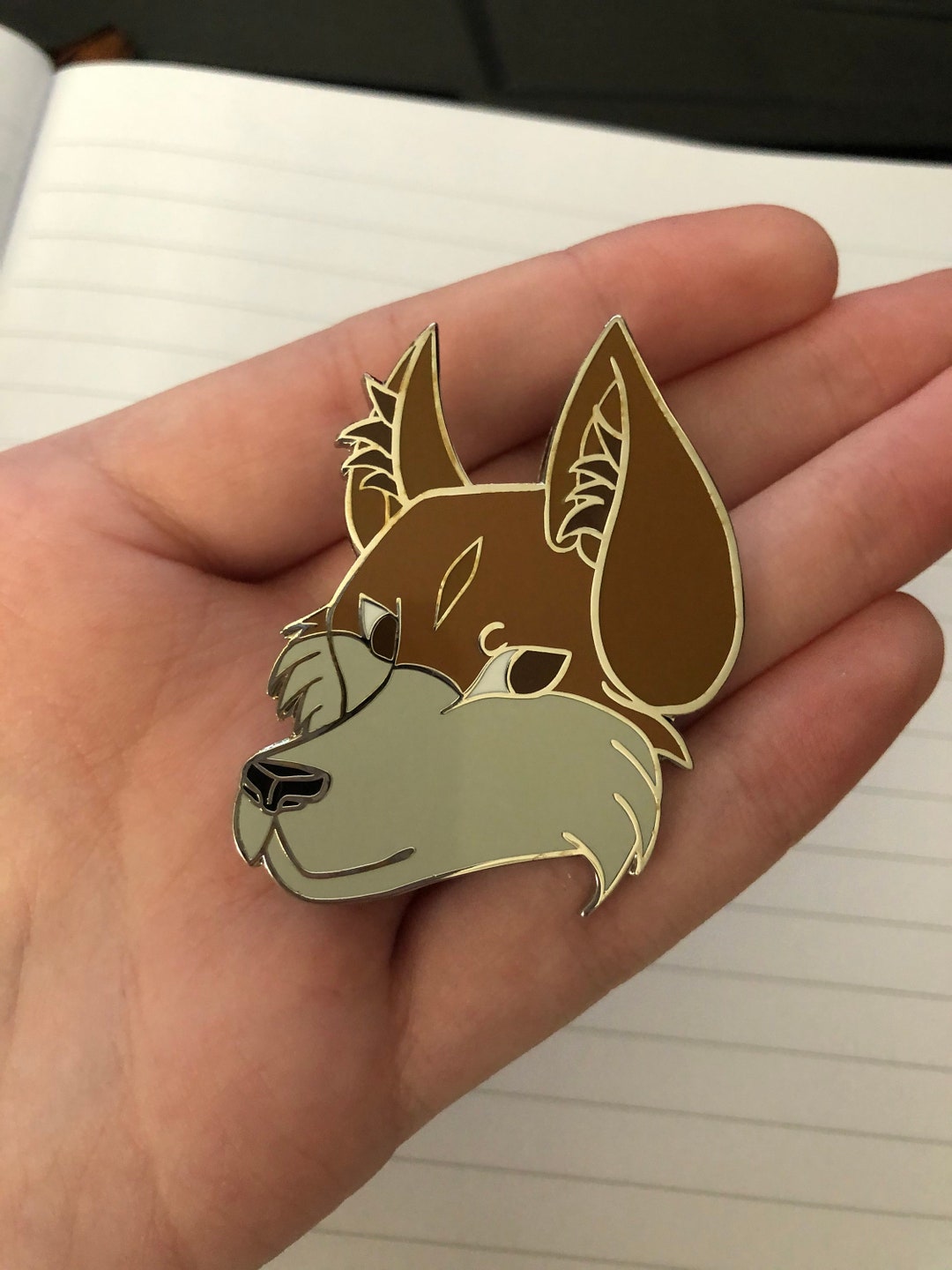 LIMITED EDITION Australian Bushfire Charity Pin - Dingo Hard Enamel Pin ...