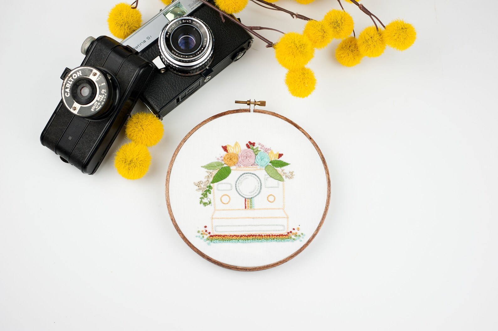 Embroidery Pattern / Camera Embroidery Pattern / Needlepoint - Etsy