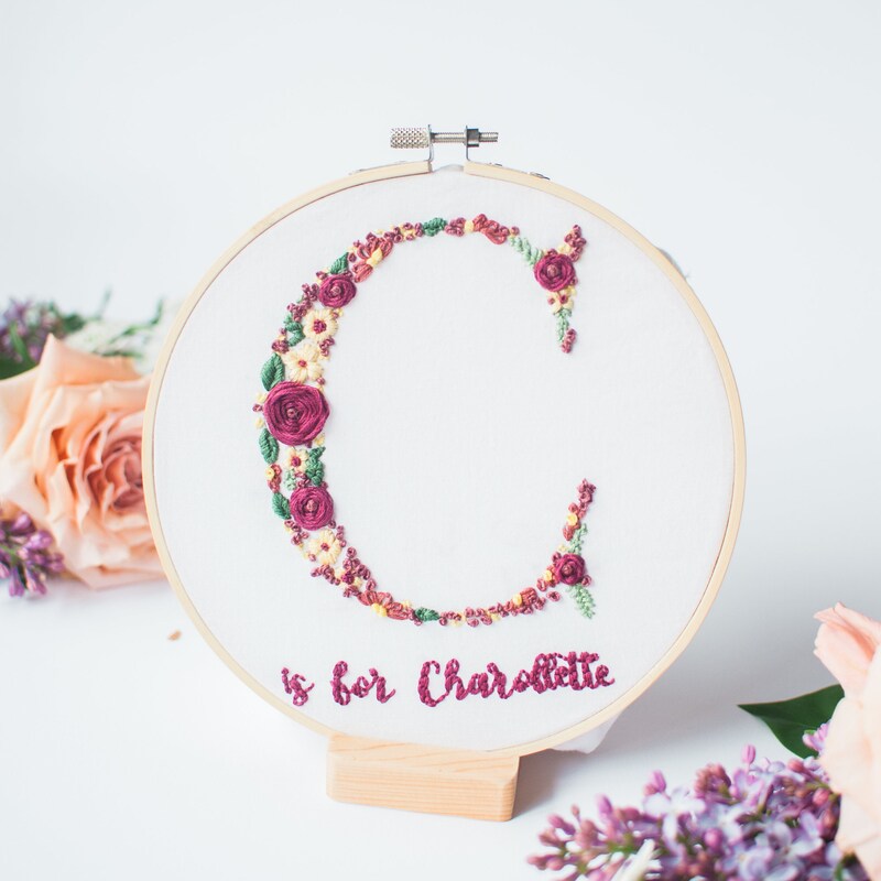 Monogram Embroidery - Etsy