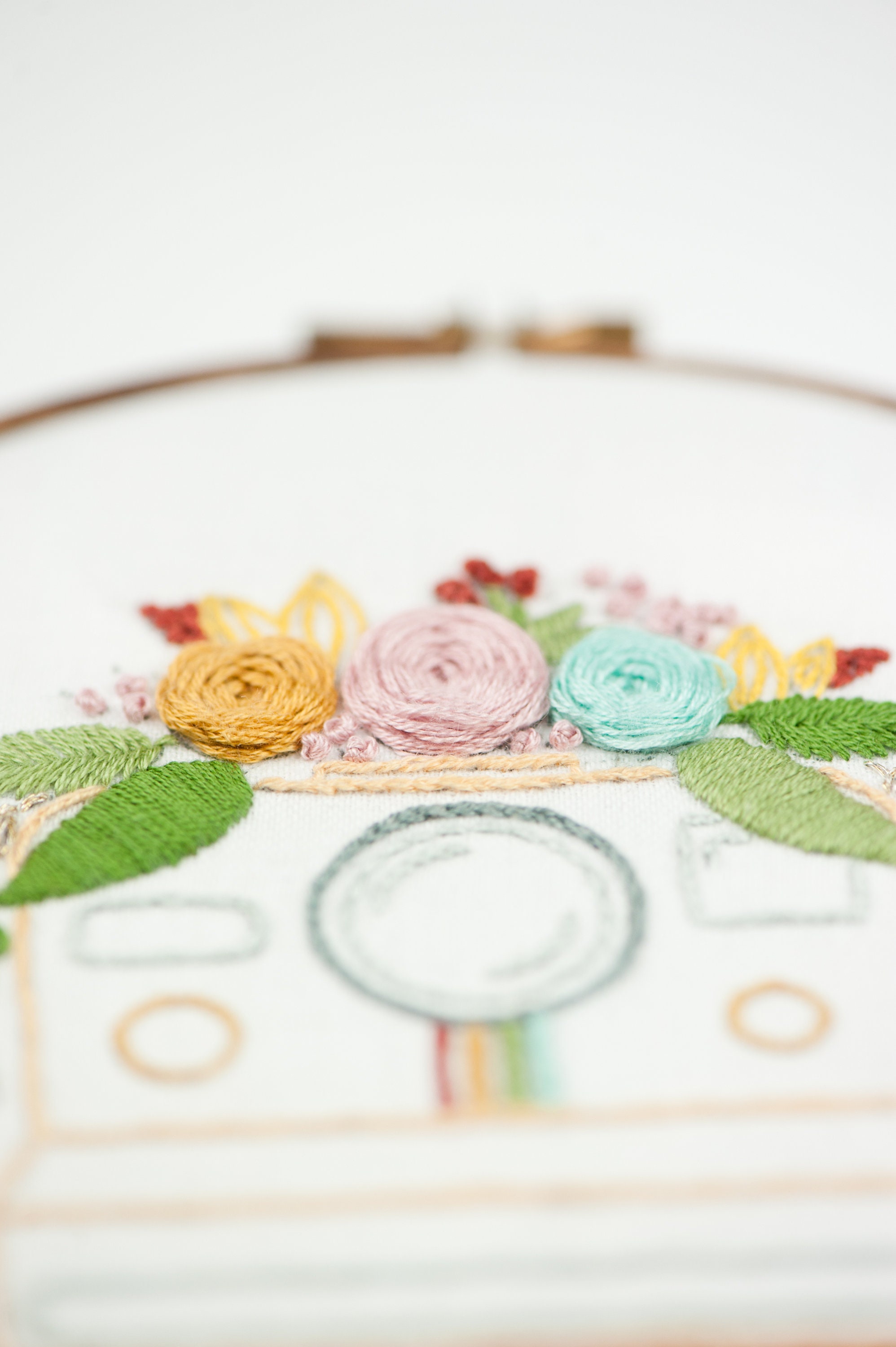 Embroidery Pattern /Camera Embroidery Pattern / PDF pattern | Etsy