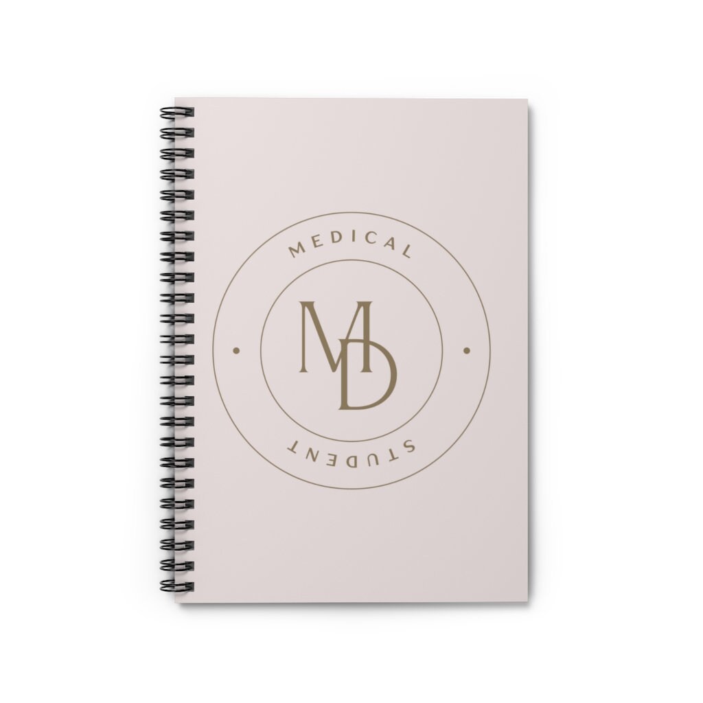 Medical Student // MD // Spiral Notebook - Ruled Line - Etsy