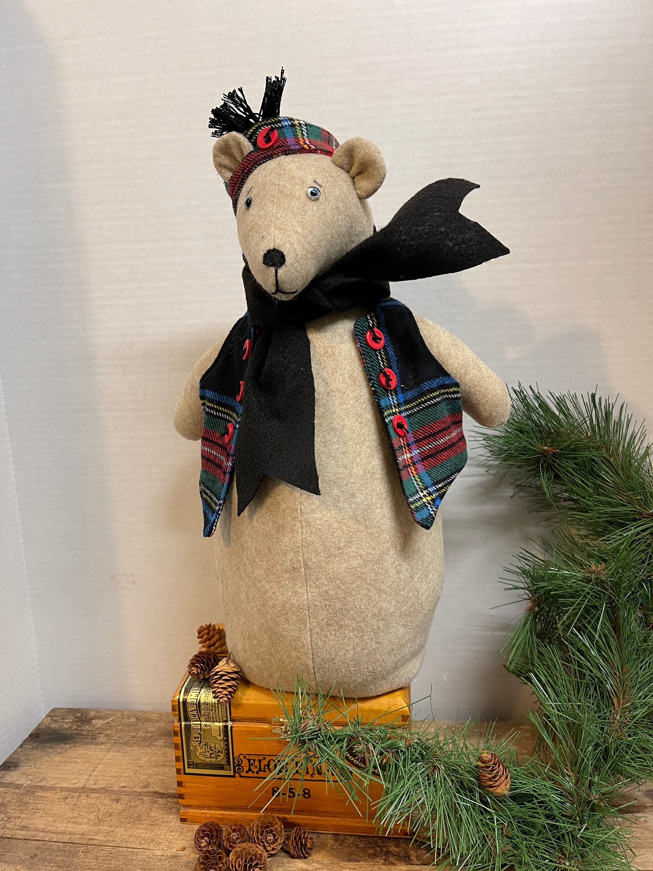 Boris Bear, Sewing Epattern / Stuffed Animal Doll / Decor/ Instant ...