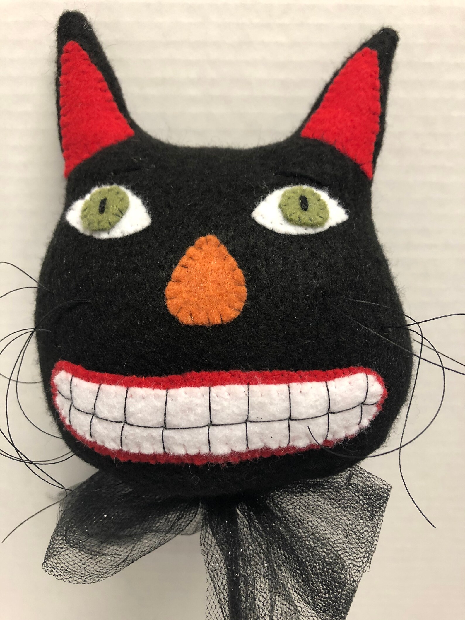 Candice Cat & Boris Bat on a Poke Stick / Sewing Epattern /halloween ...