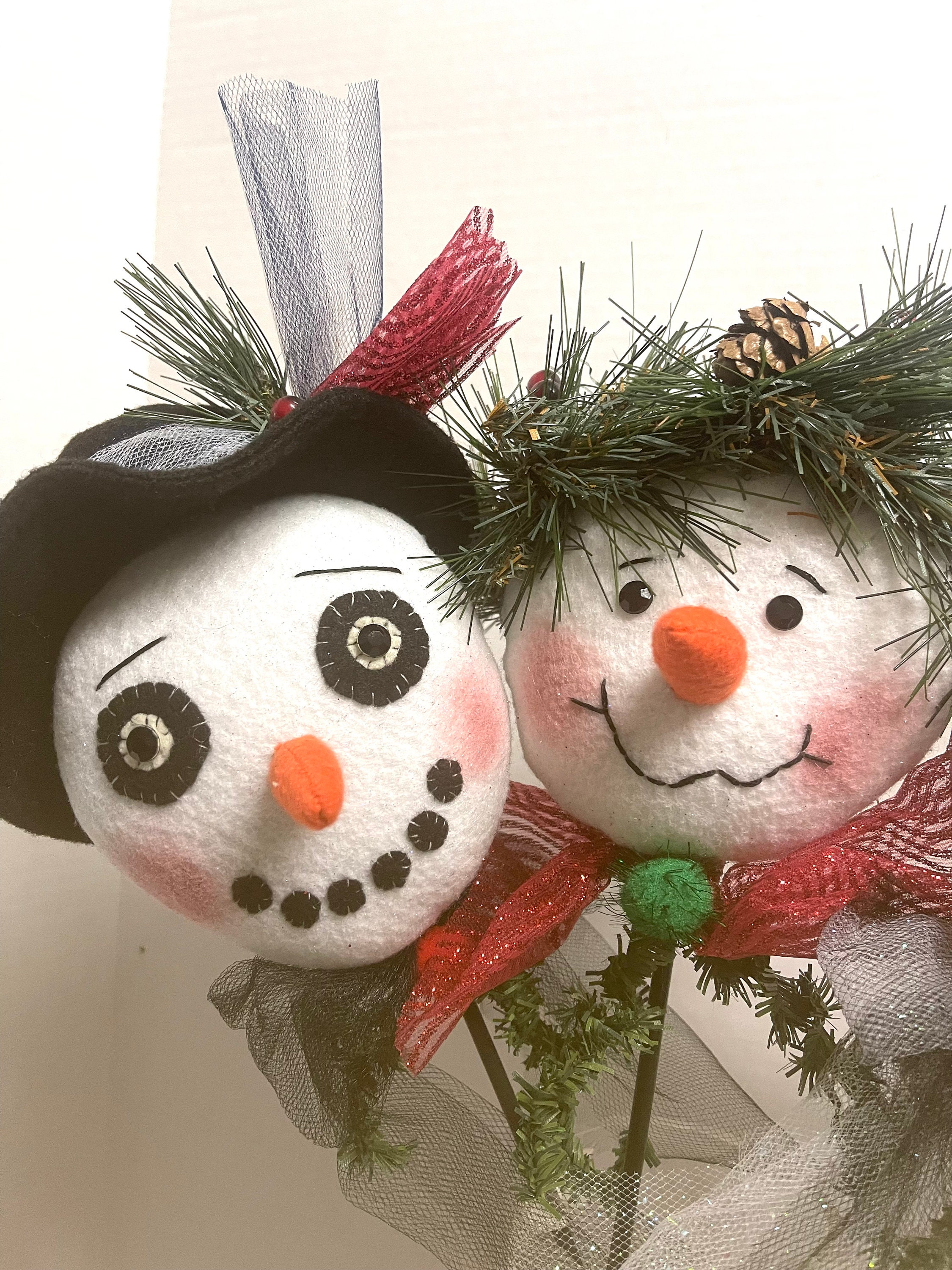 Silly Snowmen Friends on a Poke Stick Epattern /winter /christmas ...