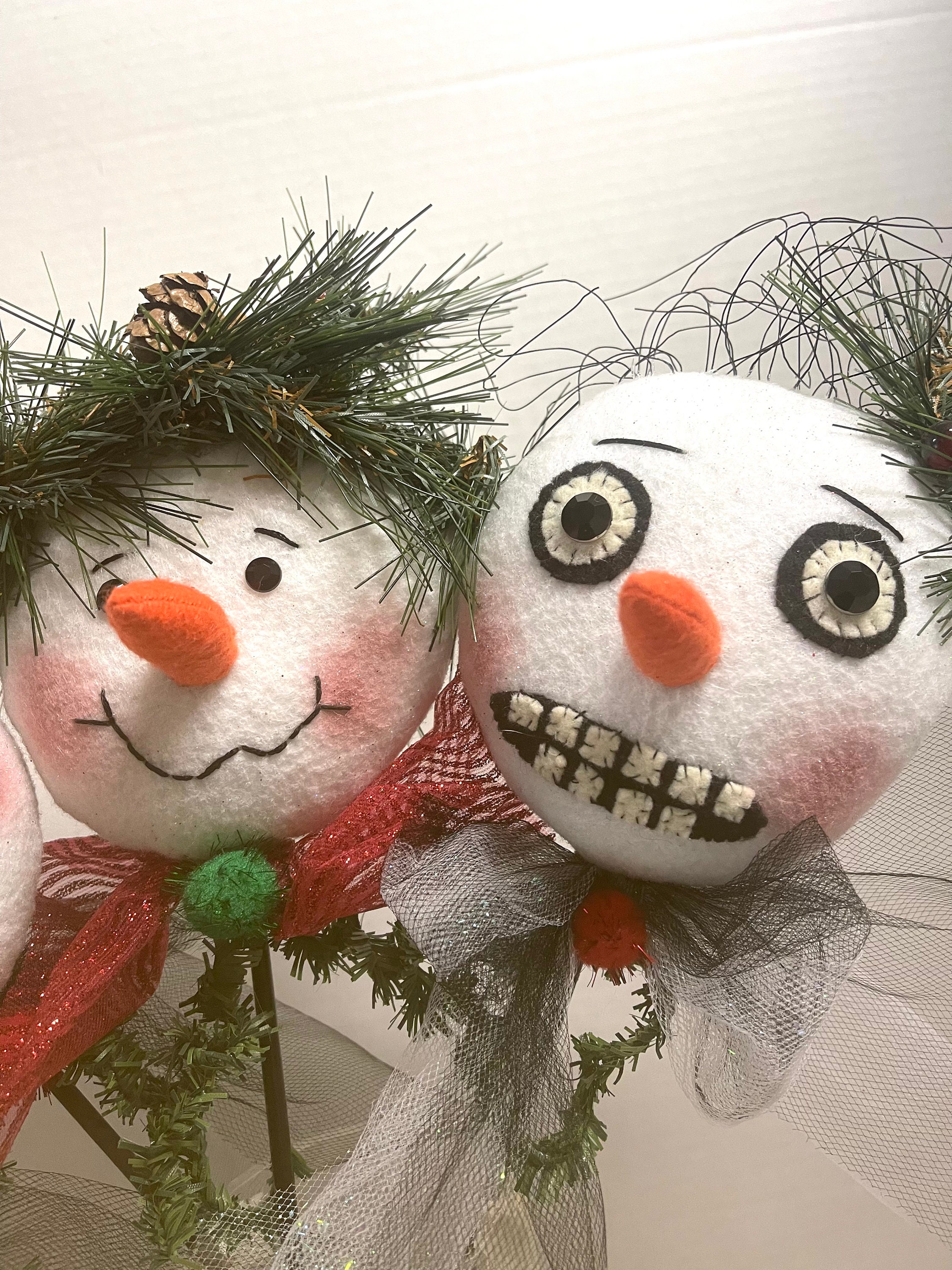 Silly Snowmen Friends on a Poke Stick Epattern /winter /christmas ...