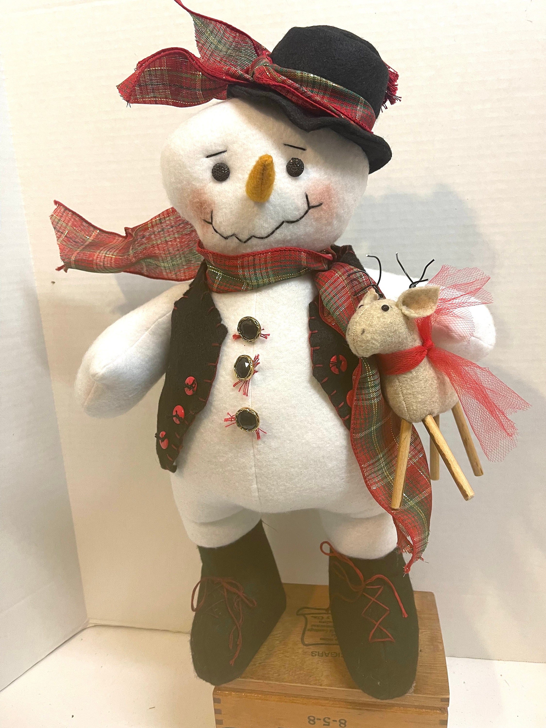 Sammy Snowman With Roger Reindeer Epattern /winter /christmas /decor ...