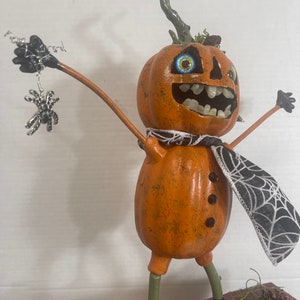 Halloween mr. Wilson Pumpkin Man Sculpture, Fall, All Nights Eve ...