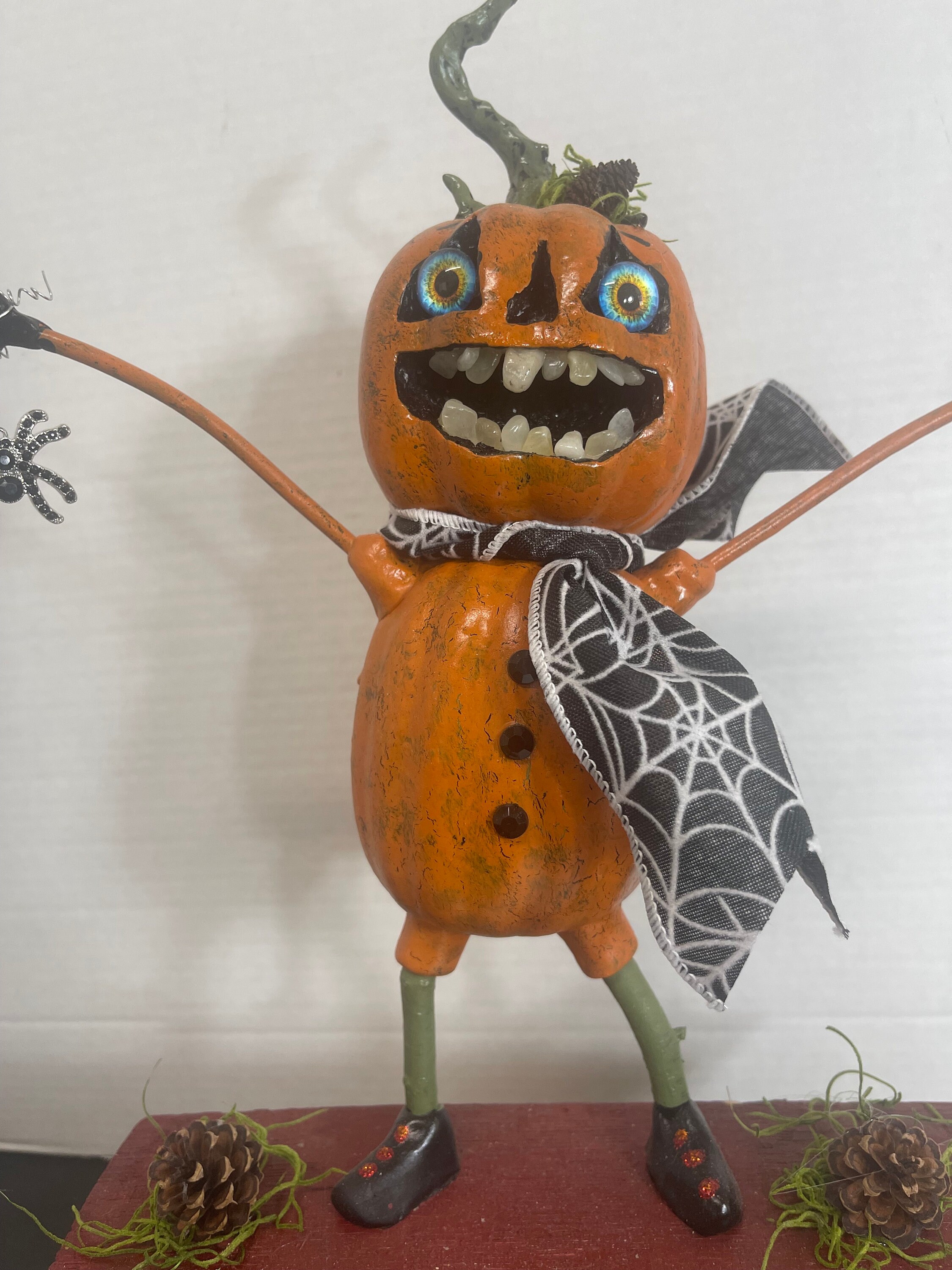 Halloween mr. Wilson Pumpkin Man Sculpture, Fall, All Nights Eve ...