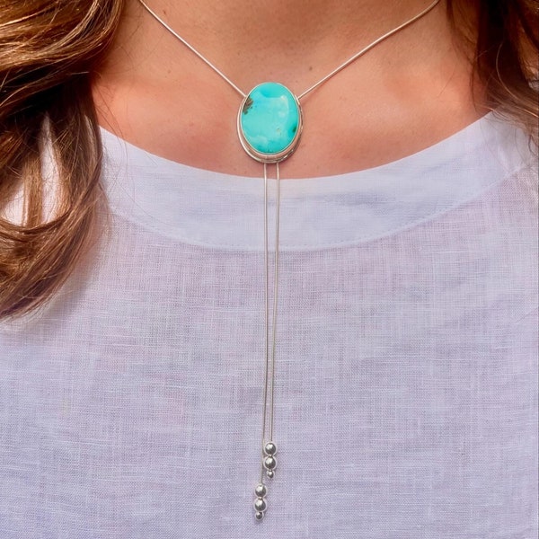 Sterling Silver Snake Bolo Chain - Etsy