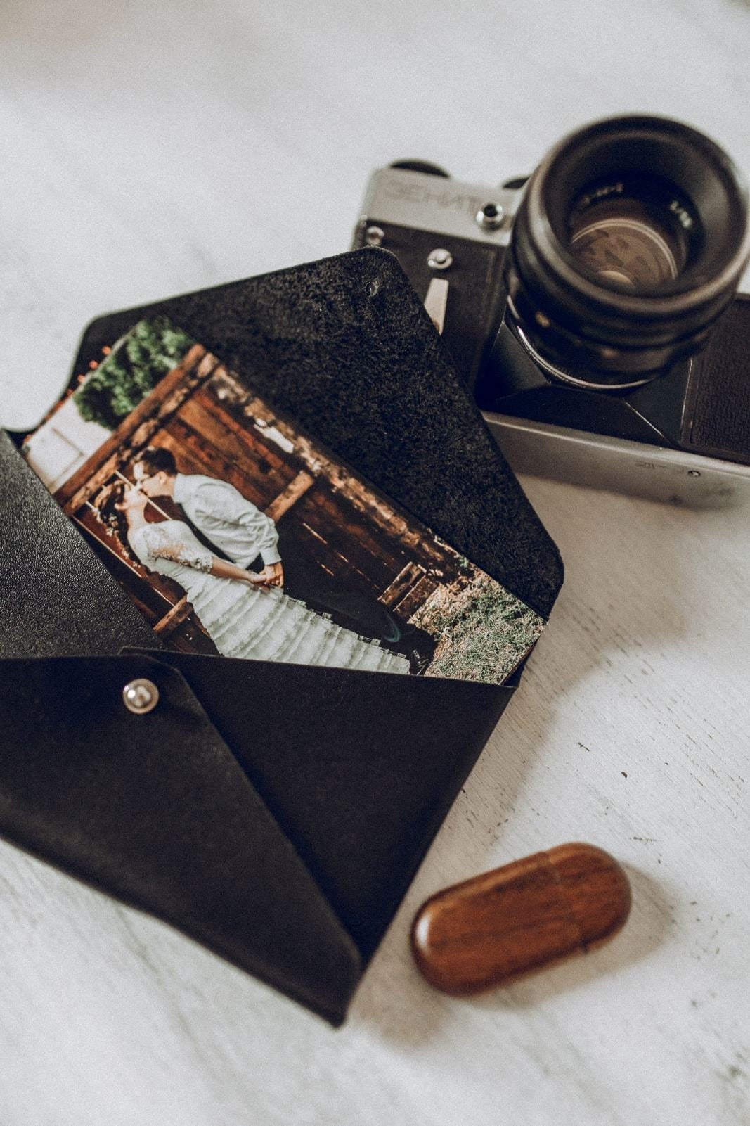 Leather Envelope,leather Photo Envelope for 4 X 6 Inches 1015 Sm Prints ...