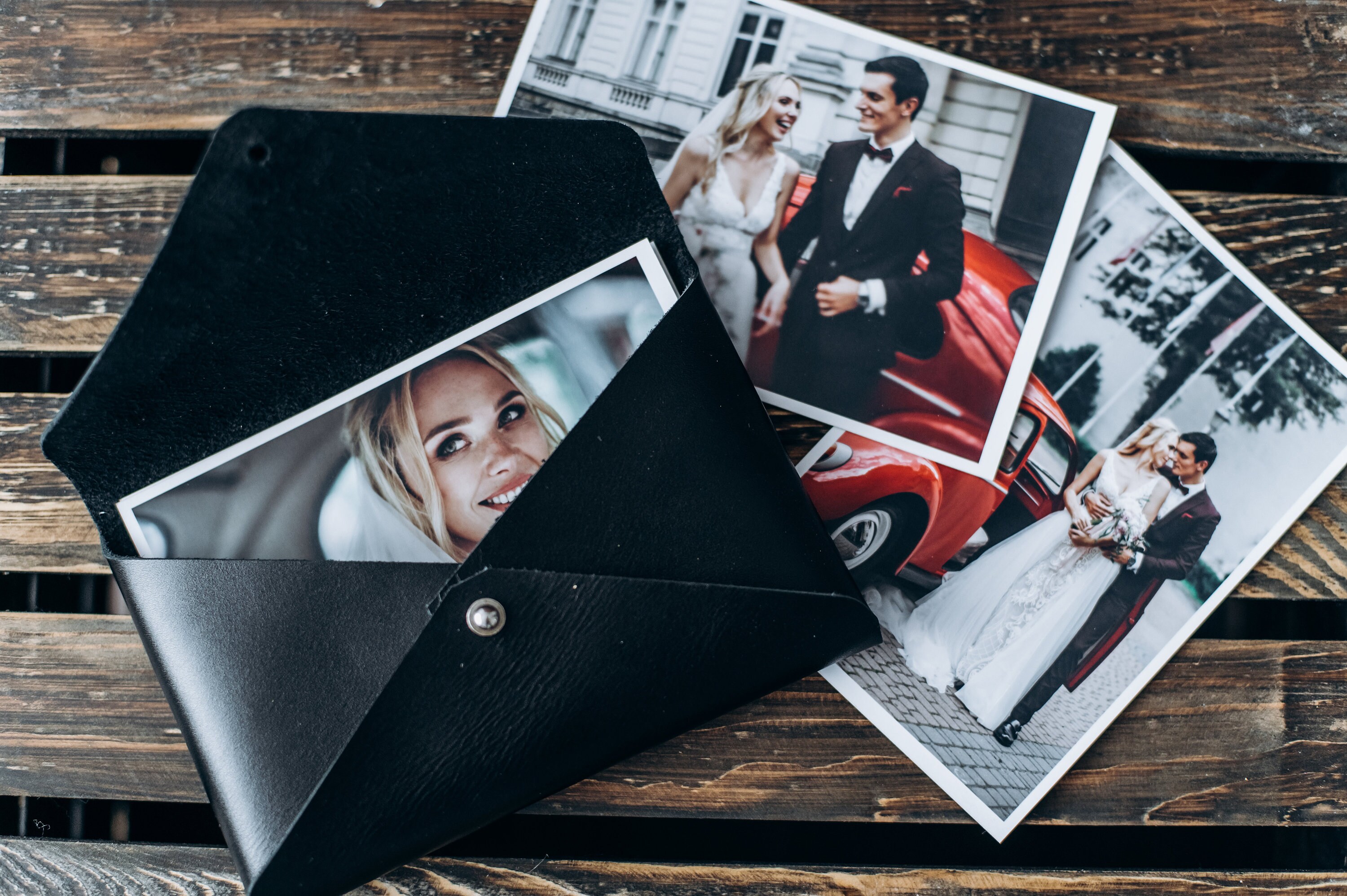 Set of 5 Leather EnvelopeLeather photo Envelope for 4 x 6 | Etsy