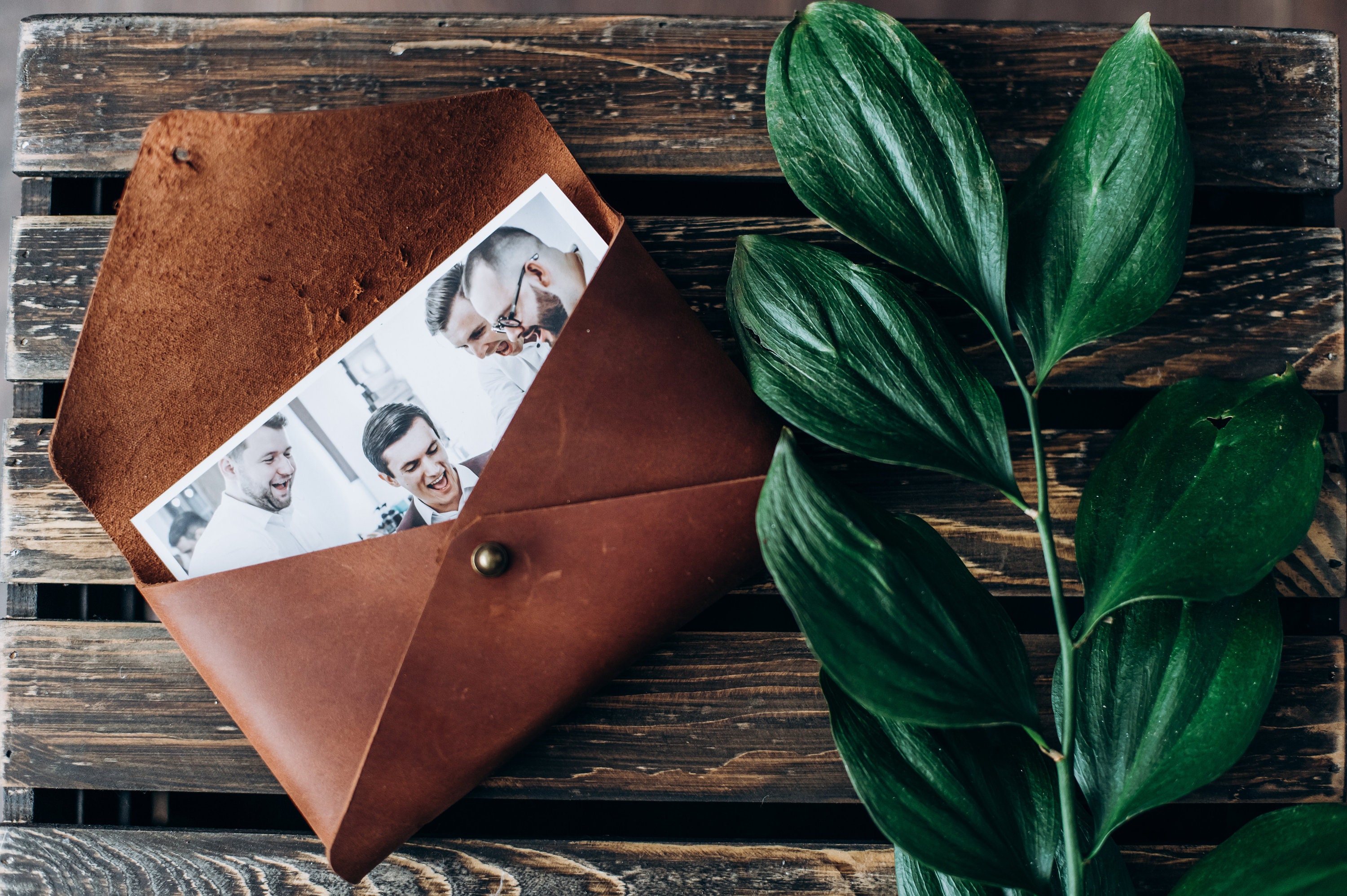 Leather Envelope,leather Photo Envelope for 4 X 6 Inches 1015 Sm Prints ...