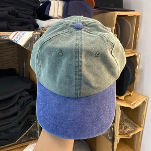 Trendy Two Tone Dad Hat W/ Custom Text - Personalized Cap - Embroidery ...