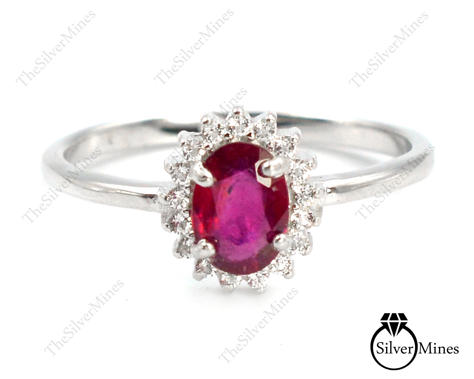 Natural Ruby Jewelry Set/ 925 Sterling Silver/ Ruby Jewelry | Etsy