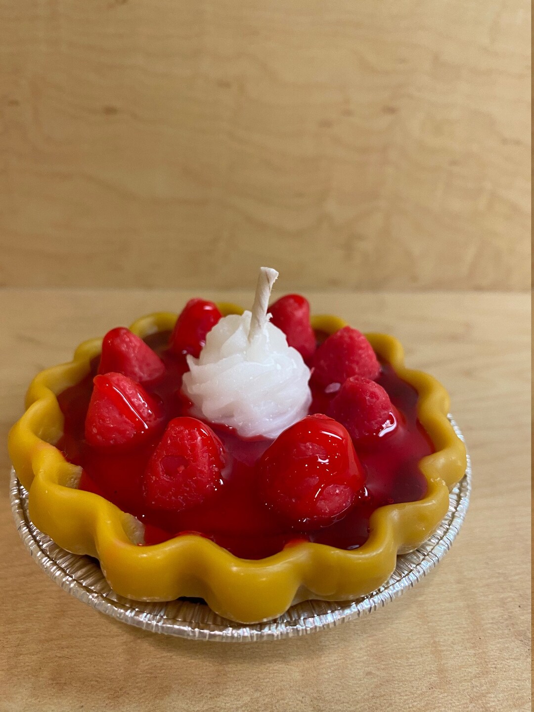 Strawberry Pie Candle: Handmade Dessert Candle (3 Oz) - Etsy