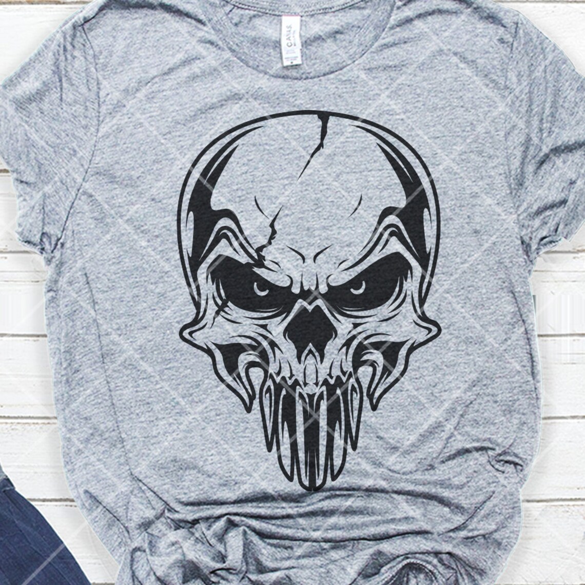 Skull Svg Skull SVG Bundle Skull Head Svg Skull Shirt | Etsy