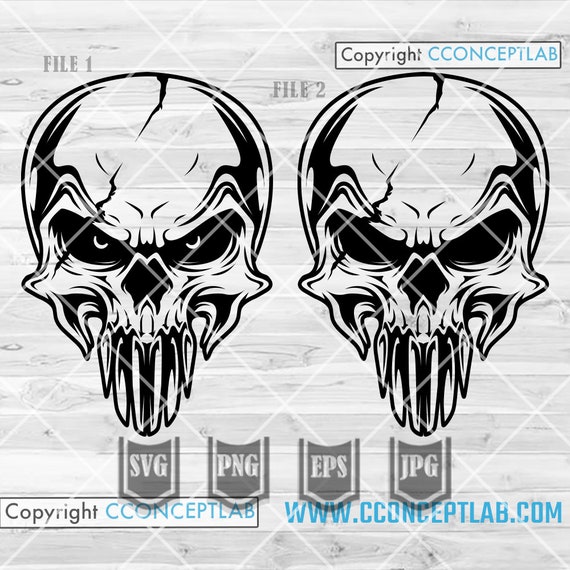 Skull Svg Skull SVG Bundle Skull Head Svg Skull Shirt | Etsy
