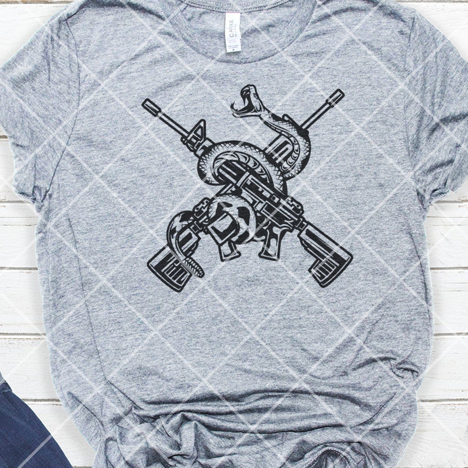 Snake Tactical Svg Gun and Snake Svg Rattle Snake Svg - Etsy Norway