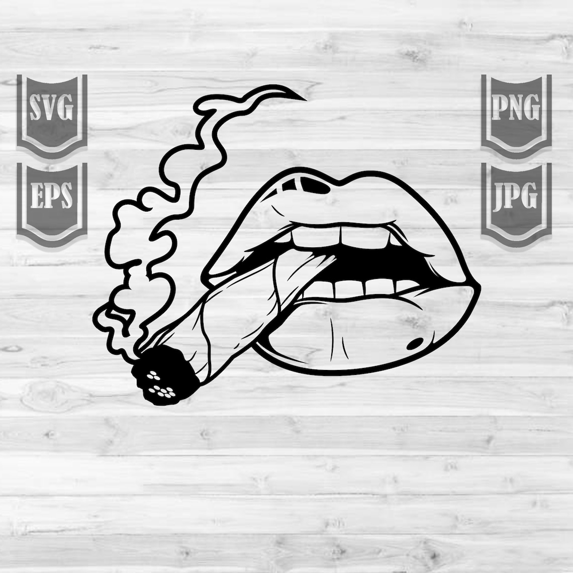 Weed Smoke SVG