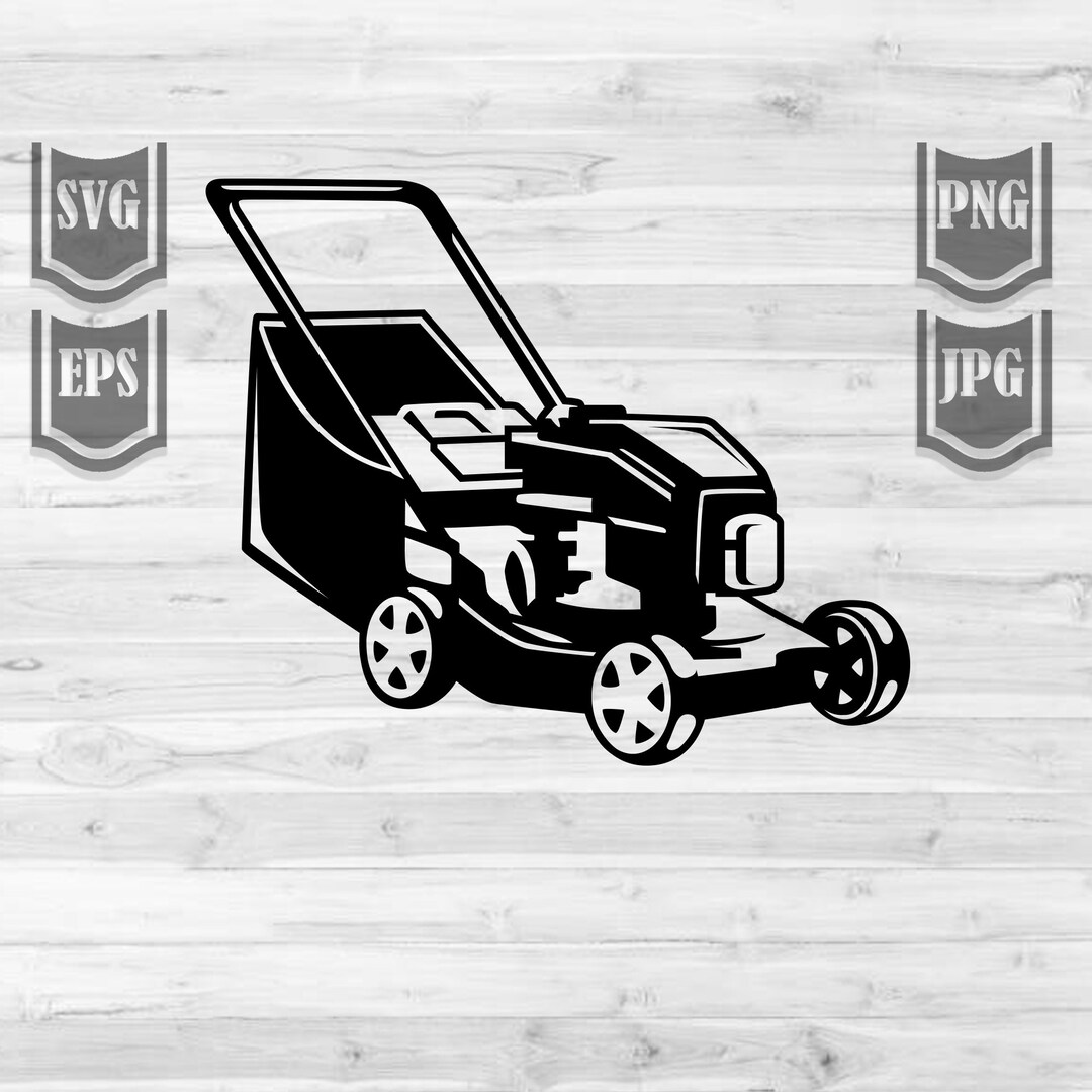 Lawn Mower Svg | Grass Cutter Clipart | Lawn Mower Shop Owner Monogram ...