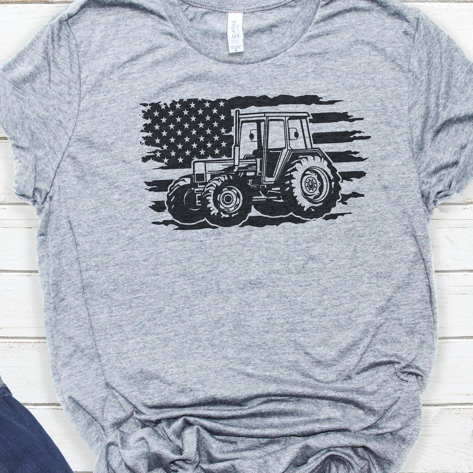 US Tractor Svg File US Farm Life Svg Tractor Clipart - Etsy