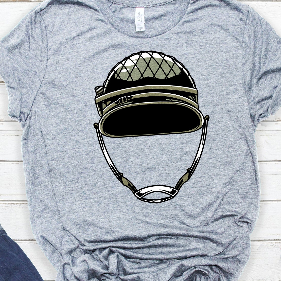 Soldier Helmet Svg Military Helmet Cut File Army Gear | Etsy