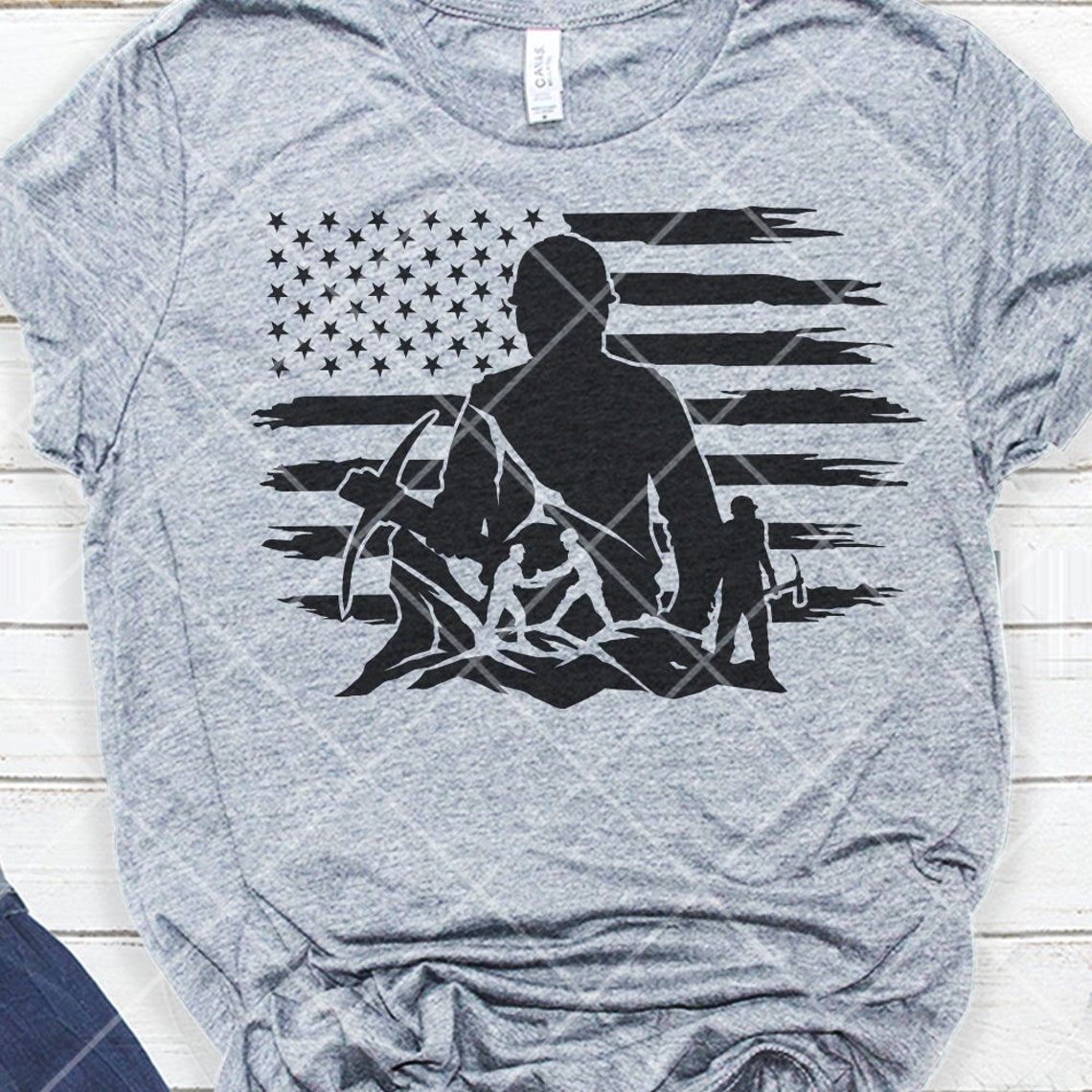 US Mining Scene Svg Miner Dad Clipart Mining Shirt Png - Etsy