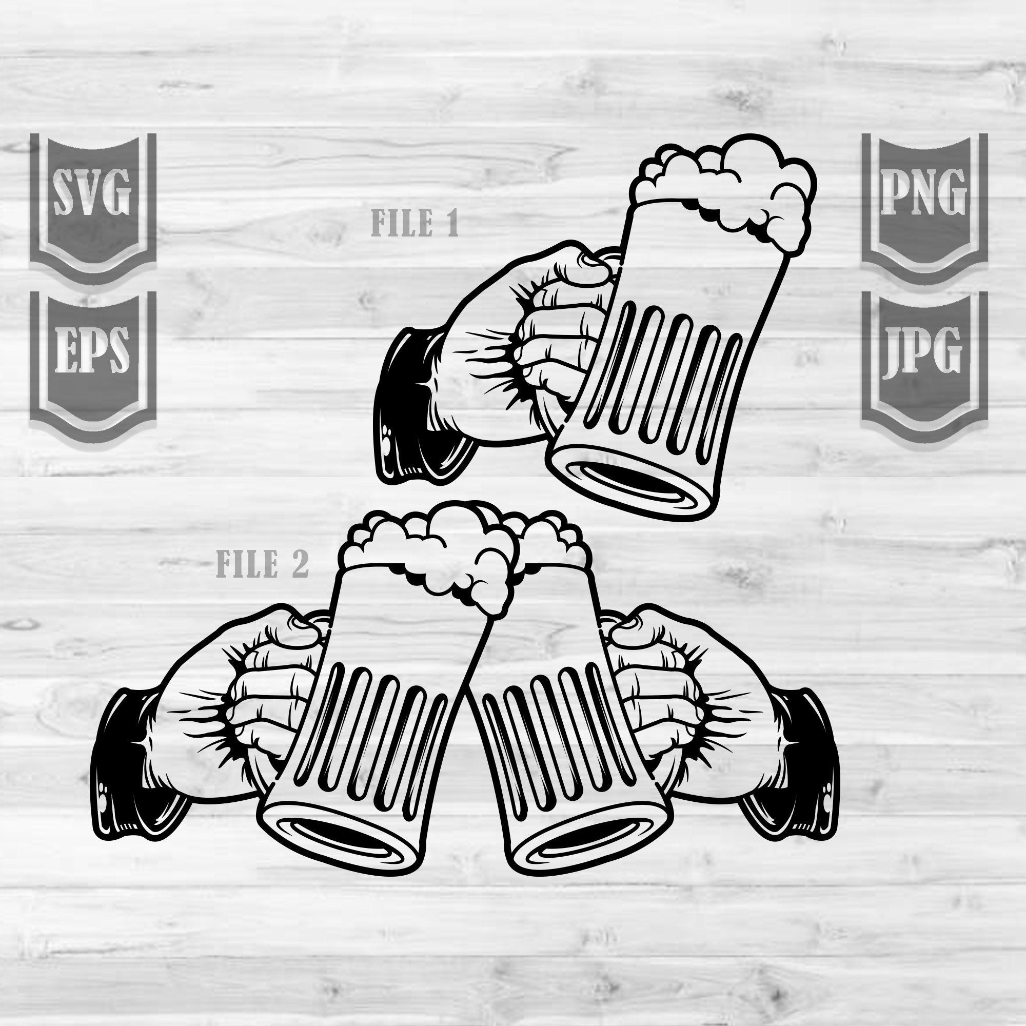 Beer Mug Cheers Svg File Beer Mug Svg Beer Mug Png Etsy