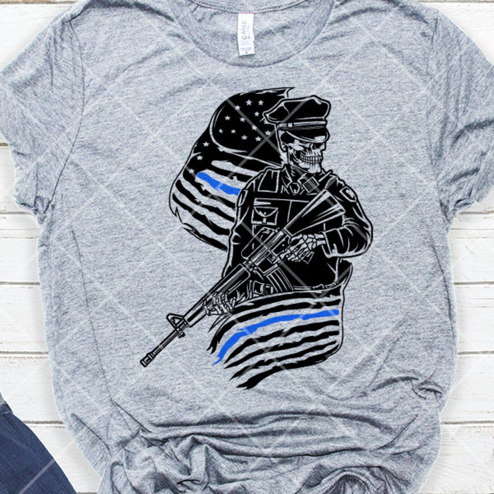 Police Skull Svg | US Police Svg | US Flag Svg | Police Skull Png ...