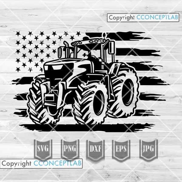 Tractor Svg - Etsy