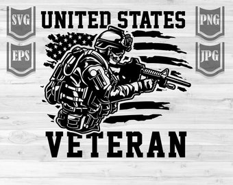 Soldier in Battle Svg US Battle Scene Svg US Military Svg Veteran Shirt ...