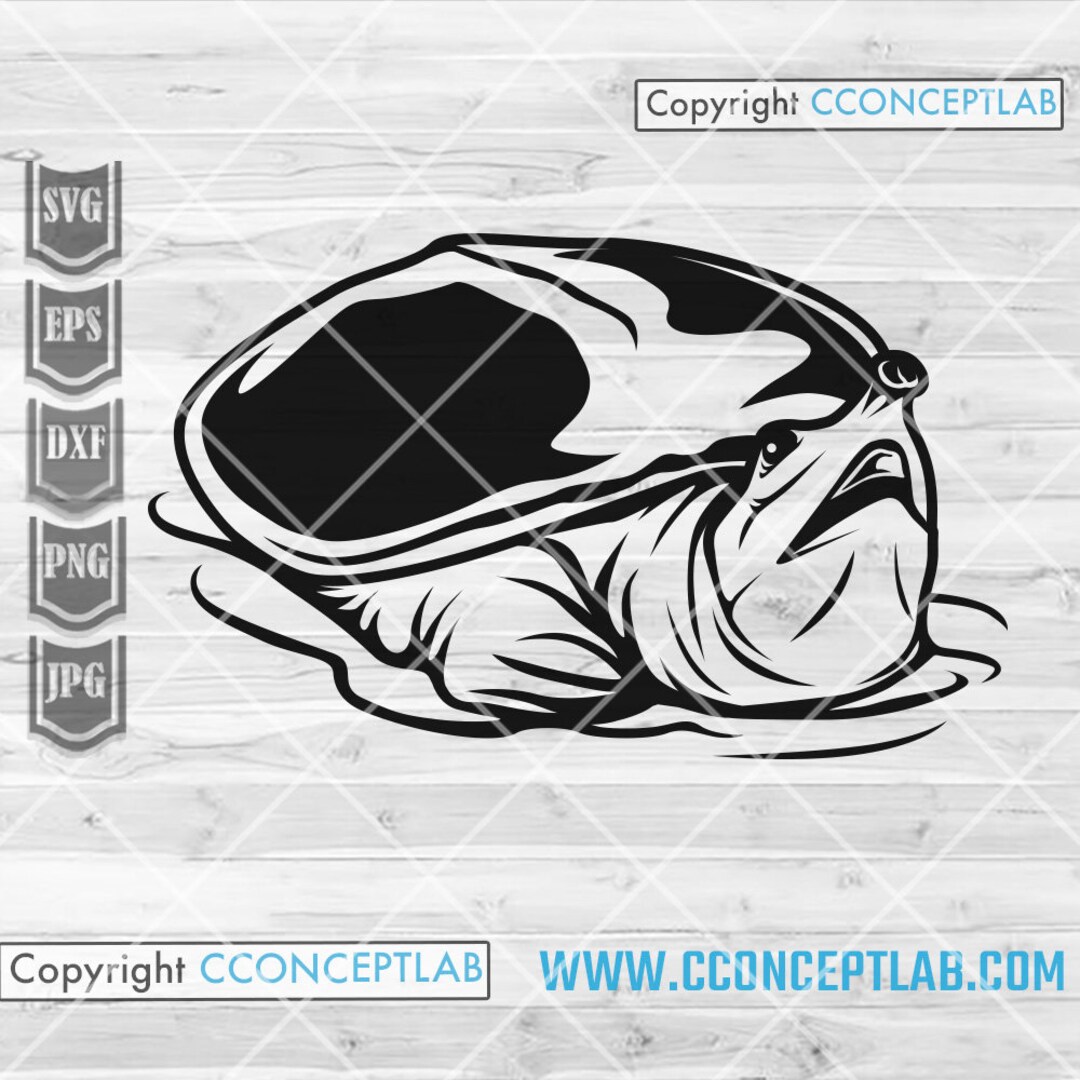 Soft Shell Turtle Svg | Reptile Clipart | Home Pet Stencil | Aquarium ...