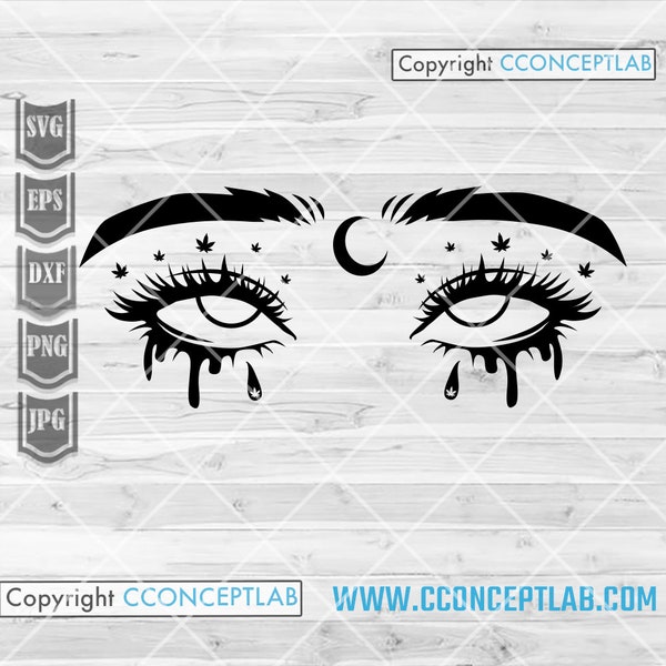 Marijuana Stencil - Etsy