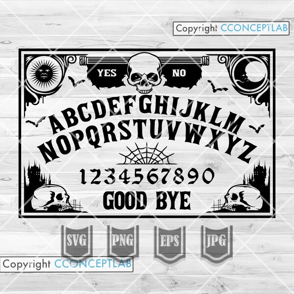 Spirit Board Digital File - Etsy