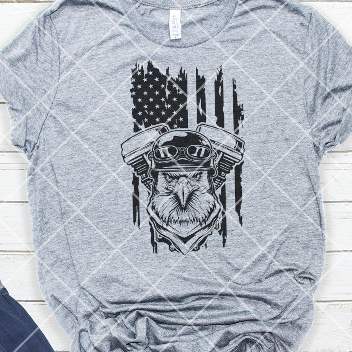 US Biker Eagle Svg Us Biker Club Monogram Motor Biker - Etsy