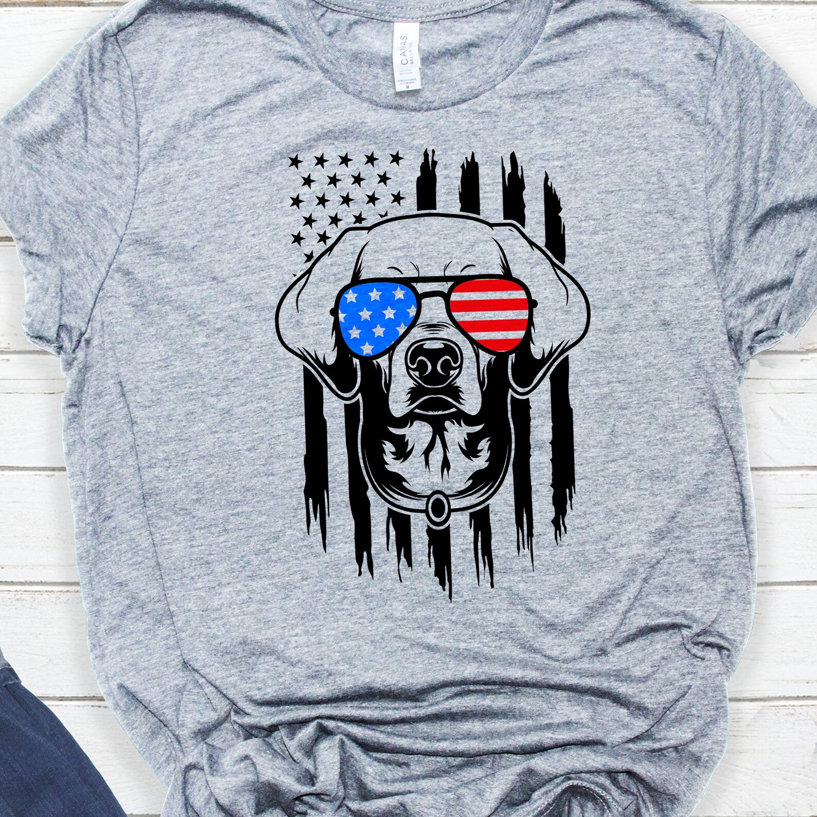 USA Dog Patriotic || Svg File || Labrador Dog Svg || Merica Svg || USA ...