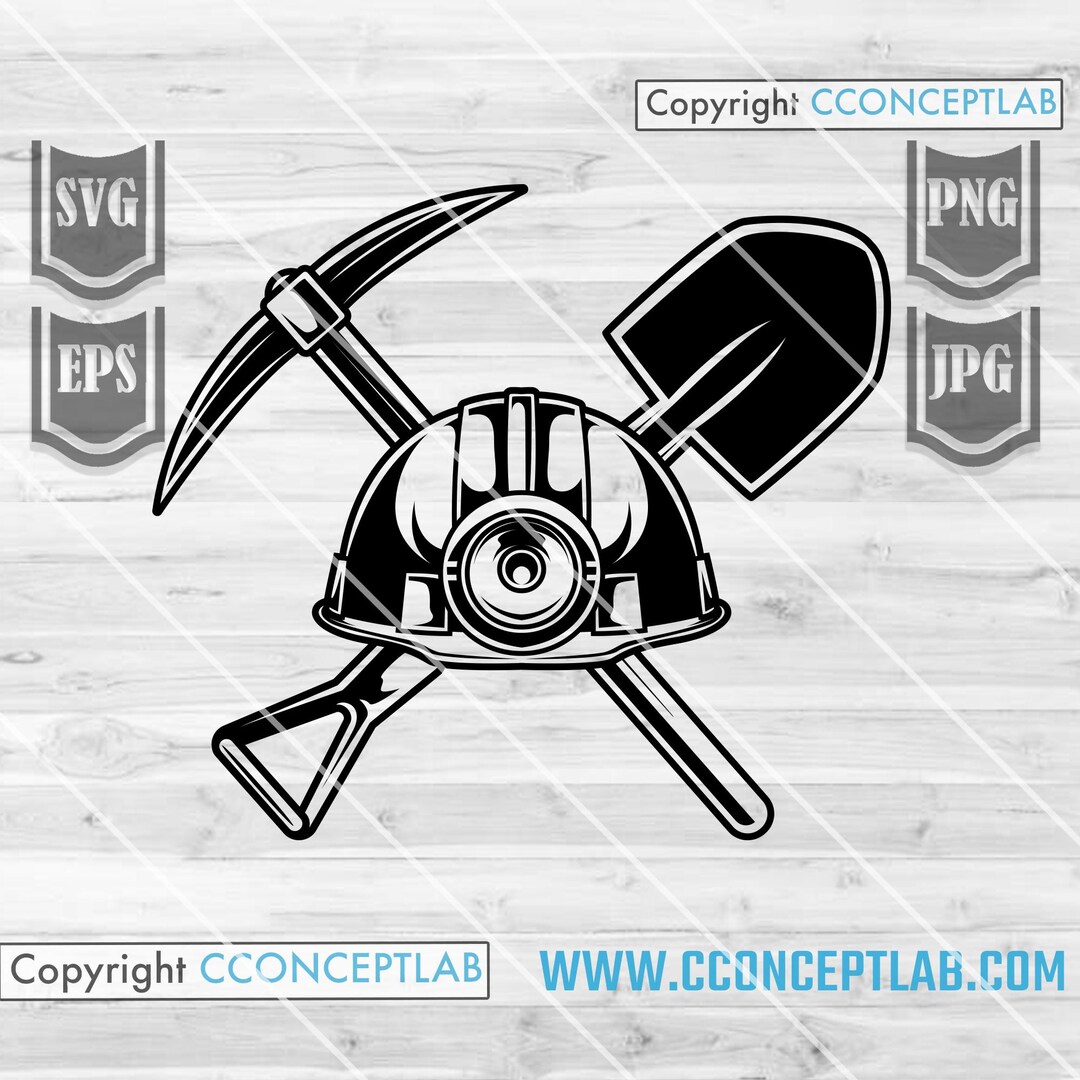 Mining Svg | Mining Tools Svg | Miner Dad Svg | Pick Axe Svg | Shovel ...