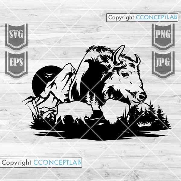 Western Scenes Svg - Etsy